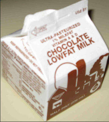 Open Milk Carton